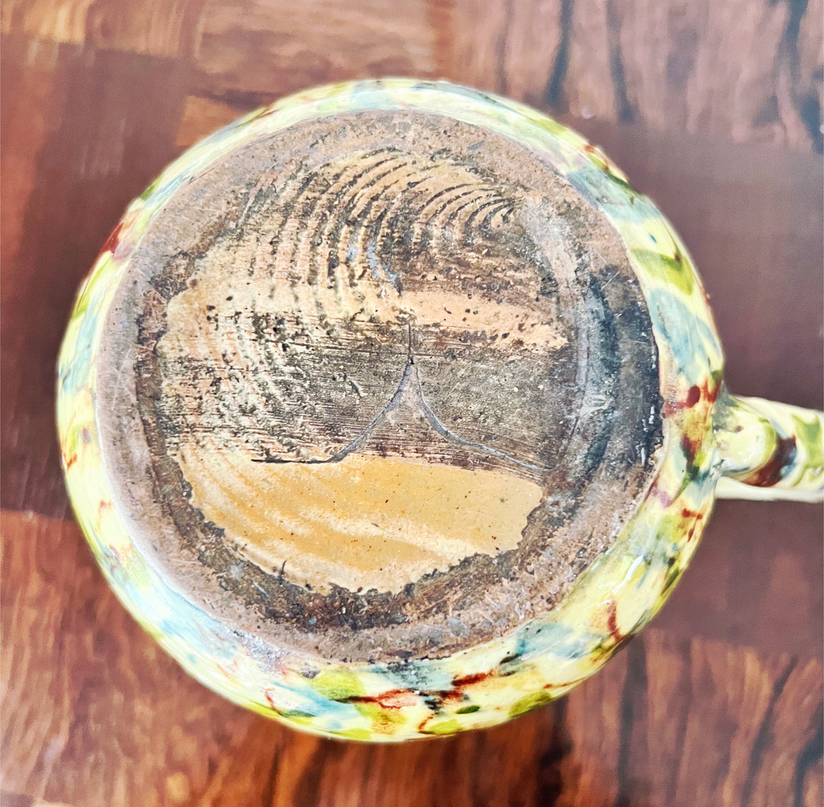 American Slipware Pitcher – Gray Antiques